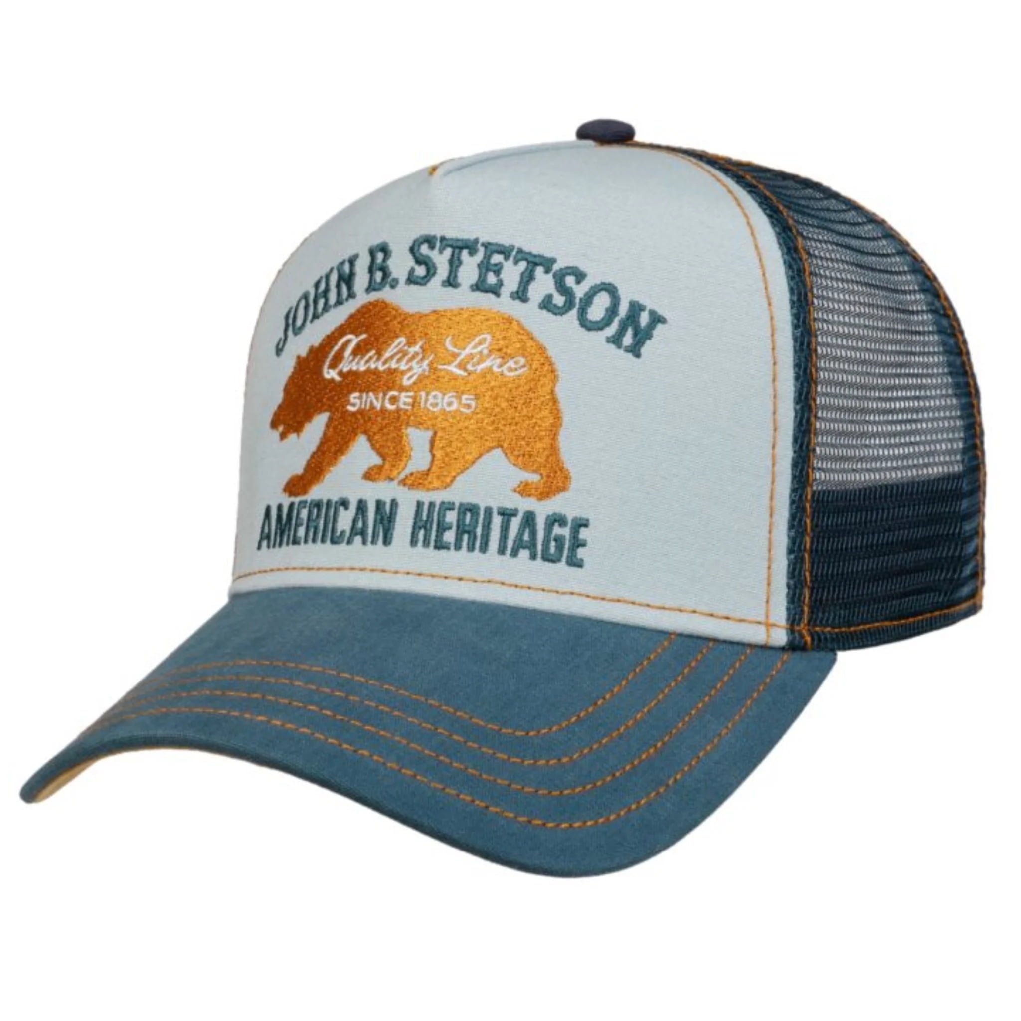 Trucker Cap BEAR Blue - STETSON